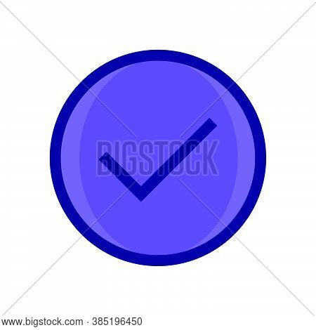 Check Mark Purple Vector & Photo (Free Trial) | Bigstock