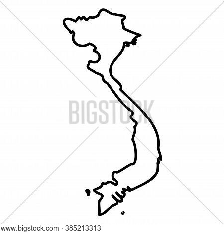 Vietnam - Solid Black Vector & Photo (Free Trial) | Bigstock