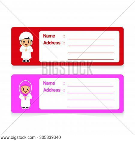 Cute Islamic Cartoon Vector & Photo (Free Trial) | Bigstock