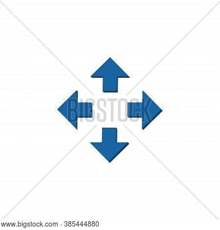 3d Move Icon Vector. Vector & Photo (Free Trial) | Bigstock