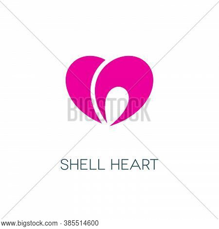 Heart Divided Half On Vector & Photo (Free Trial) | Bigstock