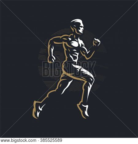 Fitness Man Muscles Vector & Photo (Free Trial) | Bigstock