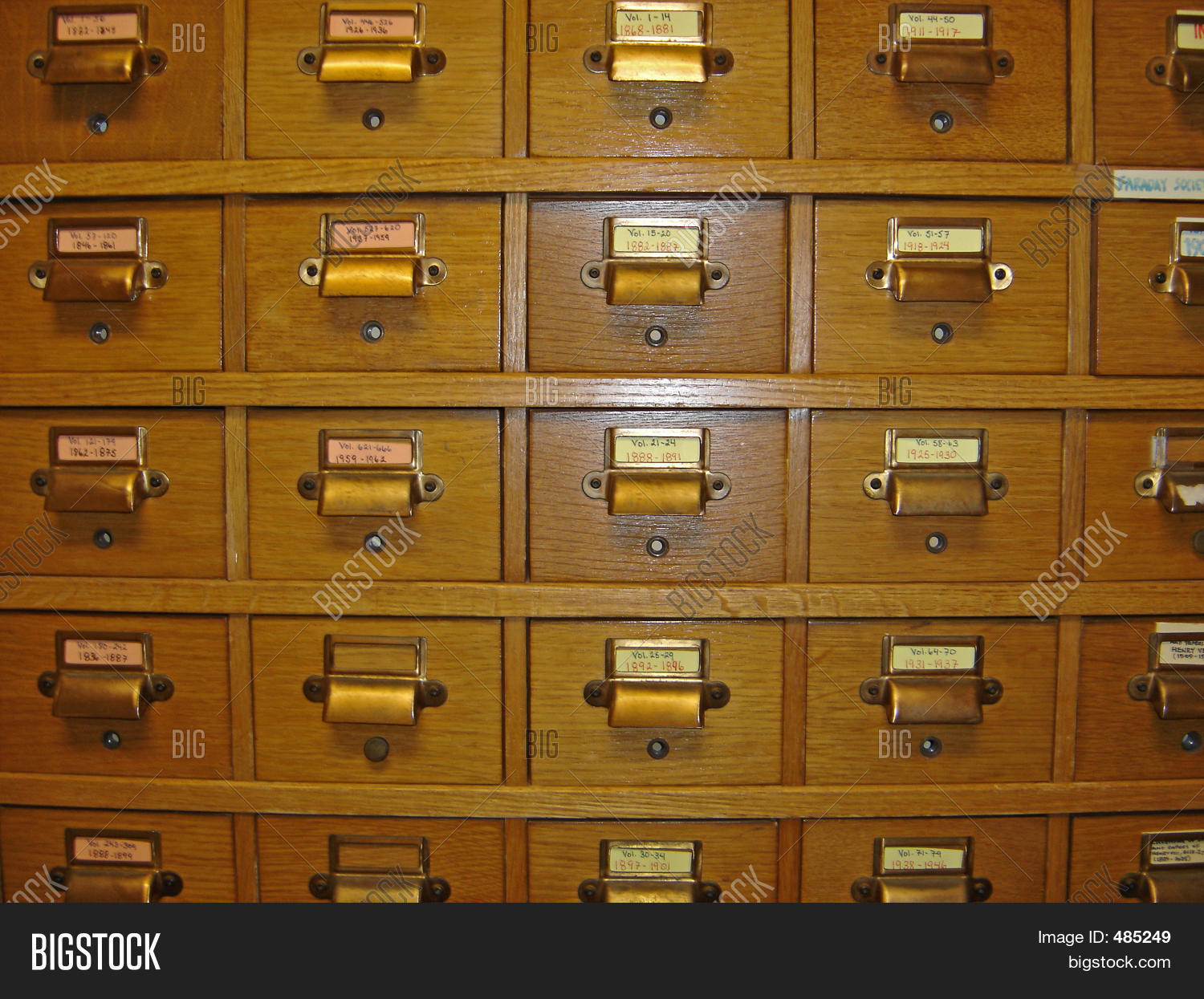 Library Card Catalog Image & Photo (Free Trial) | Bigstock