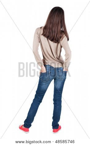 Back View Standing Image & Photo (Free Trial) | Bigstock