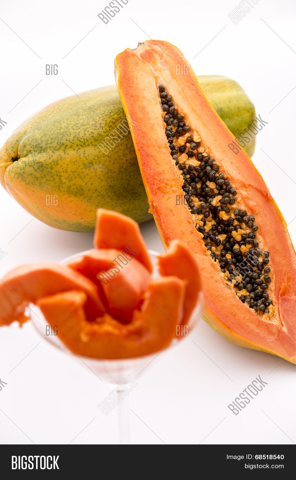 Red-fleshed Papaya Image & Photo (Free Trial) | Bigstock