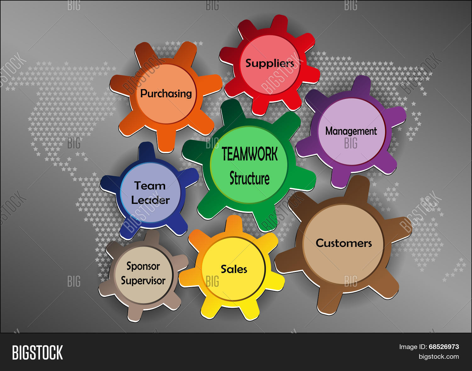 Teamwork Graphics Image & Photo (Free Trial) | Bigstock