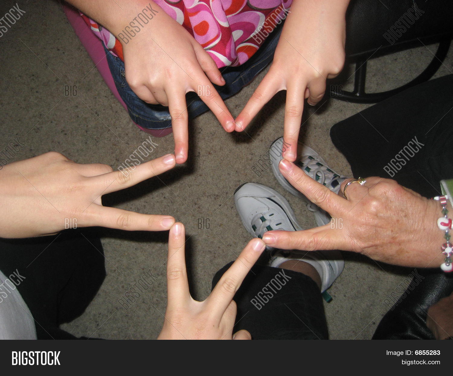 Fingers Make Five Image & Photo (Free Trial) | Bigstock
