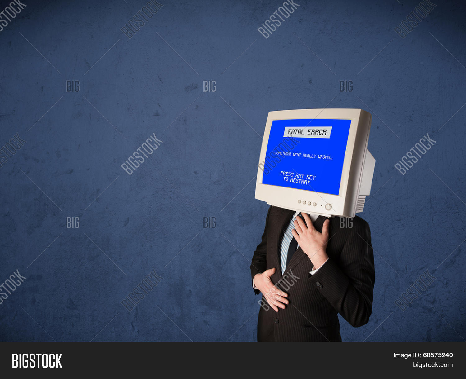 Person Monitor Head Image & Photo (Free Trial) | Bigstock