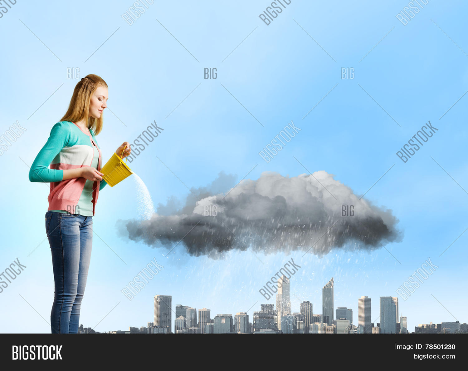 Young Woman Pouring Image & Photo (Free Trial) | Bigstock