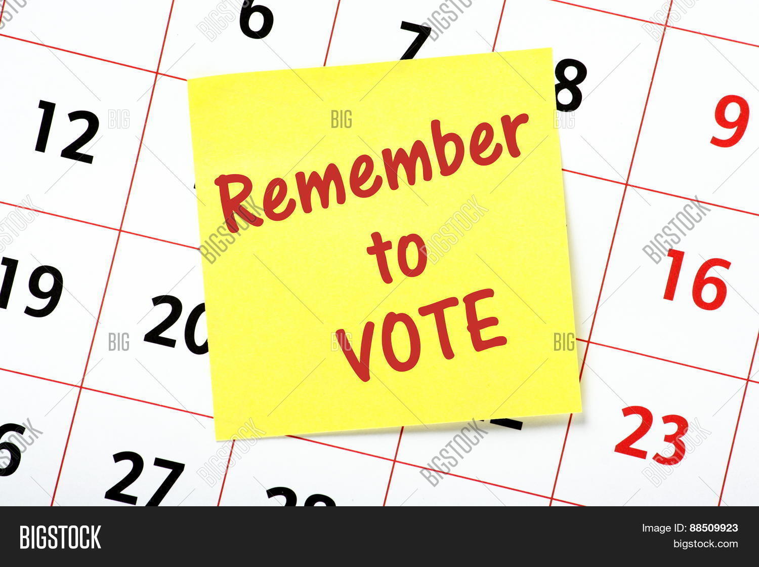 Remember Vote Image & Photo (Free Trial) | Bigstock