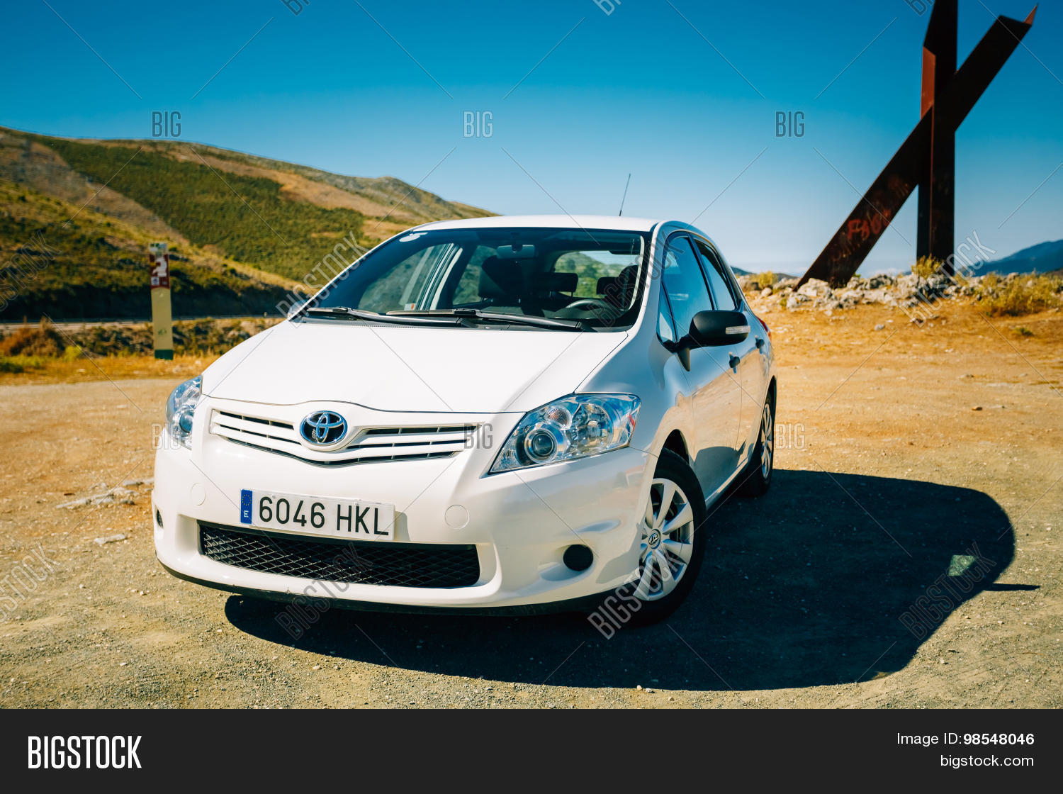 White Color Toyota Image & Photo (Free Trial) | Bigstock
