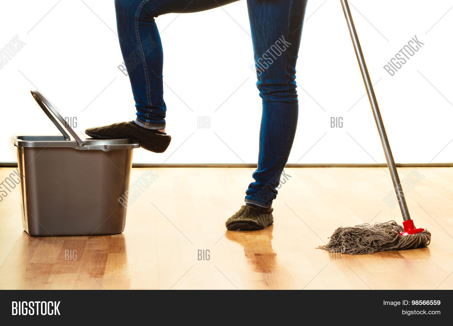 Legs Cleaning Woman Image & Photo (Free Trial) | Bigstock