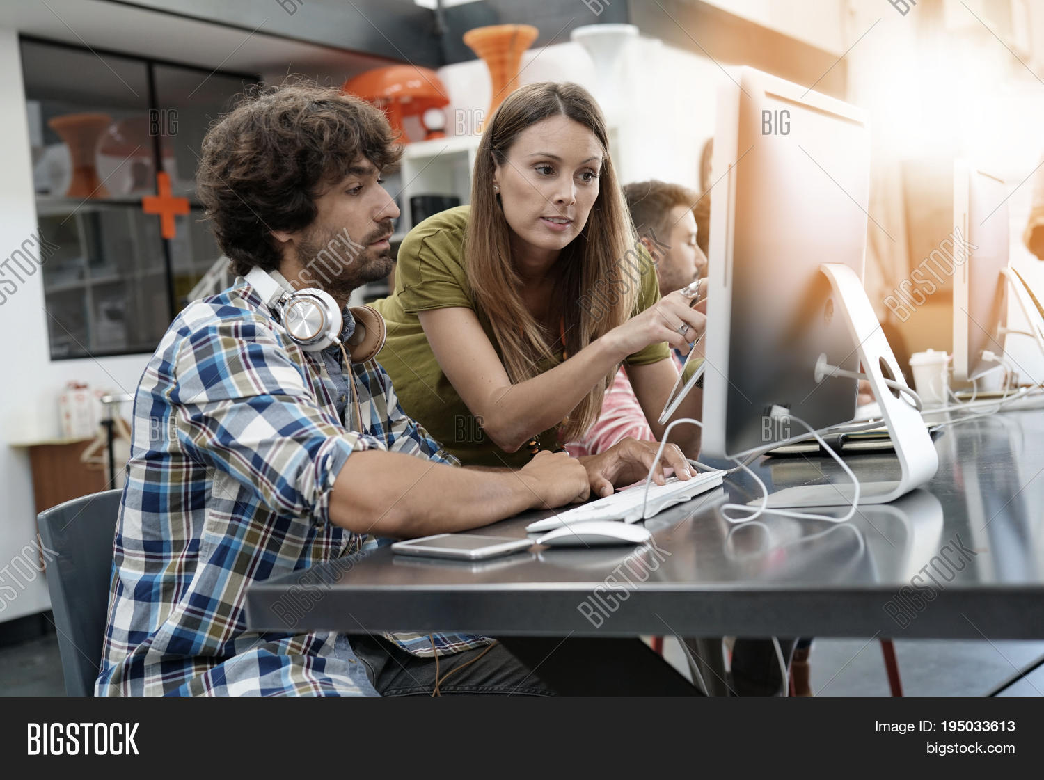 Co-workers Office Image & Photo (Free Trial) | Bigstock
