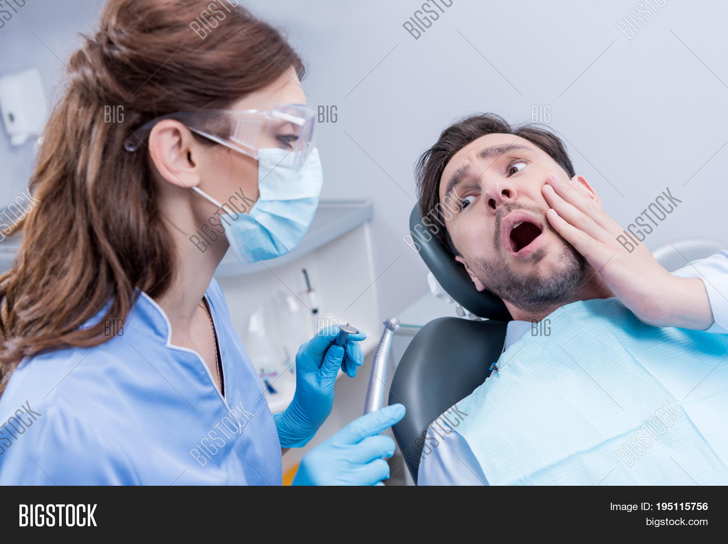 Scared Patient Looking Image & Photo (Free Trial) | Bigstock