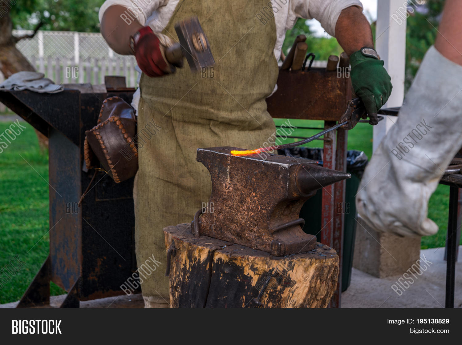 Two Blacksmiths Near Image & Photo (Free Trial) | Bigstock