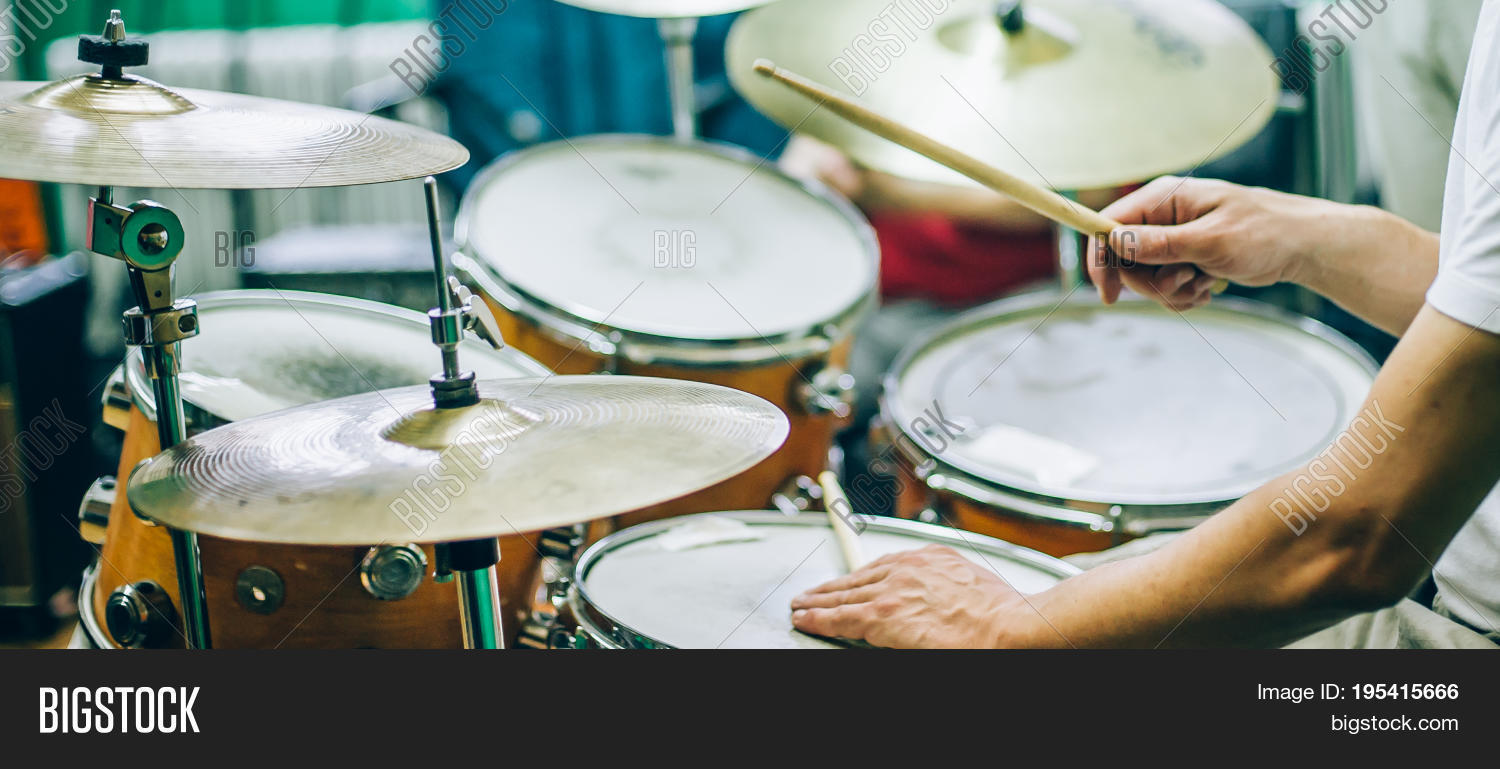 Behind Scene. Drummer Image & Photo (Free Trial) | Bigstock