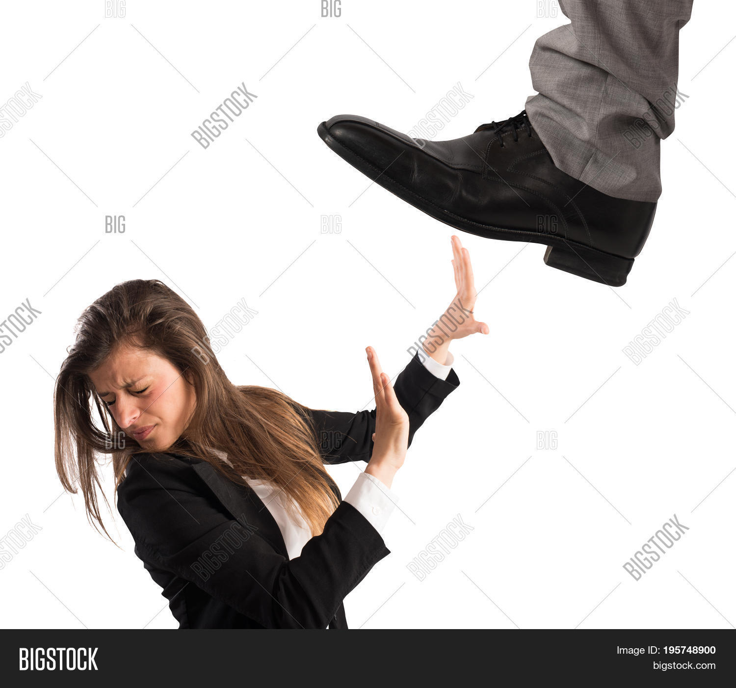 Aggressive Boss Scared Image & Photo (Free Trial) | Bigstock
