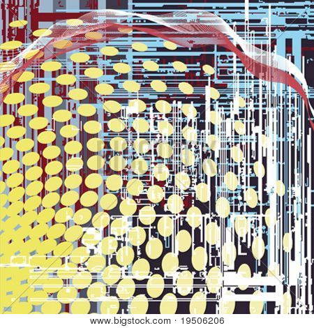 Abstract Techno Vector & Photo (Free Trial) | Bigstock