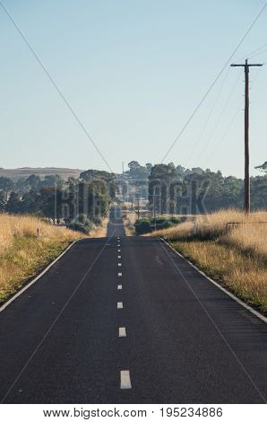 Two Lane Rural Road Image & Photo (Free Trial) | Bigstock