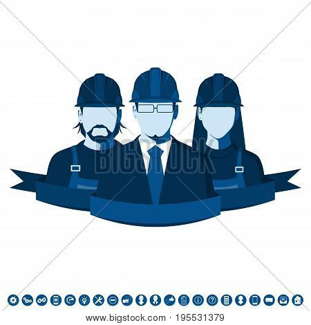 Engineering Team. Vector & Photo (Free Trial) | Bigstock