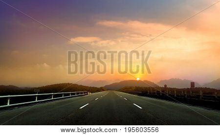 Empty Open Road During Image & Photo (Free Trial) | Bigstock