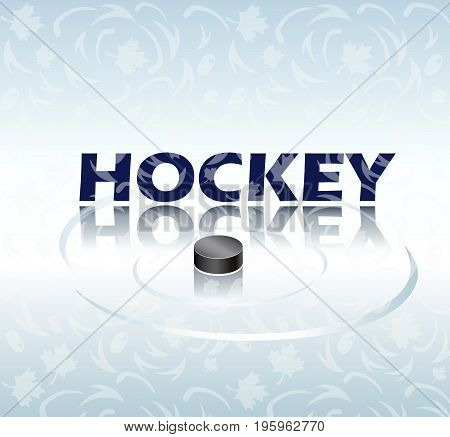 Hockey Text Hockey Vector & Photo (Free Trial) | Bigstock