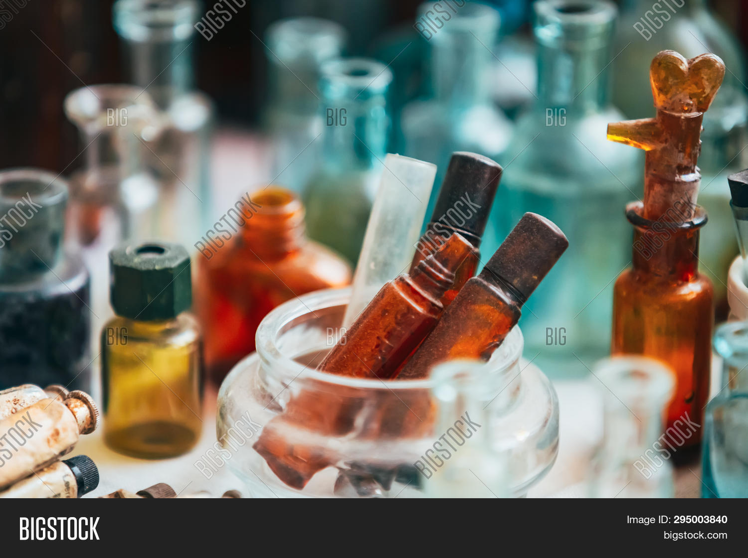 Many Old Medical Glass Image & Photo (Free Trial) | Bigstock