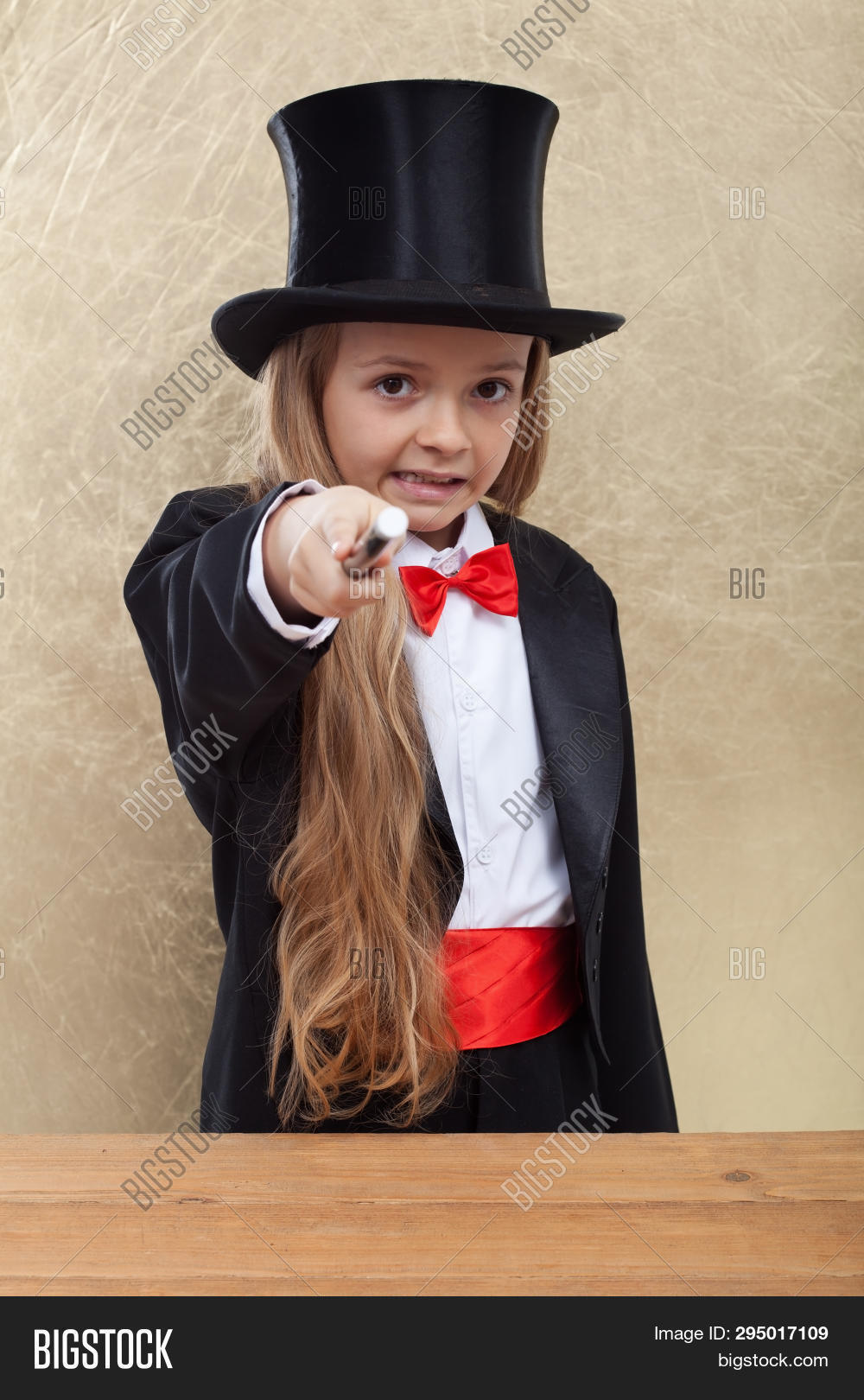 Magician Little Girl Image & Photo (Free Trial) | Bigstock