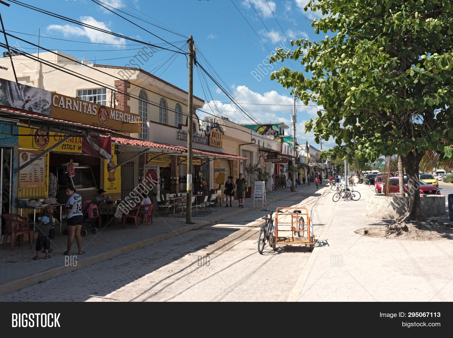 Main Street Tulum Image & Photo (Free Trial) | Bigstock