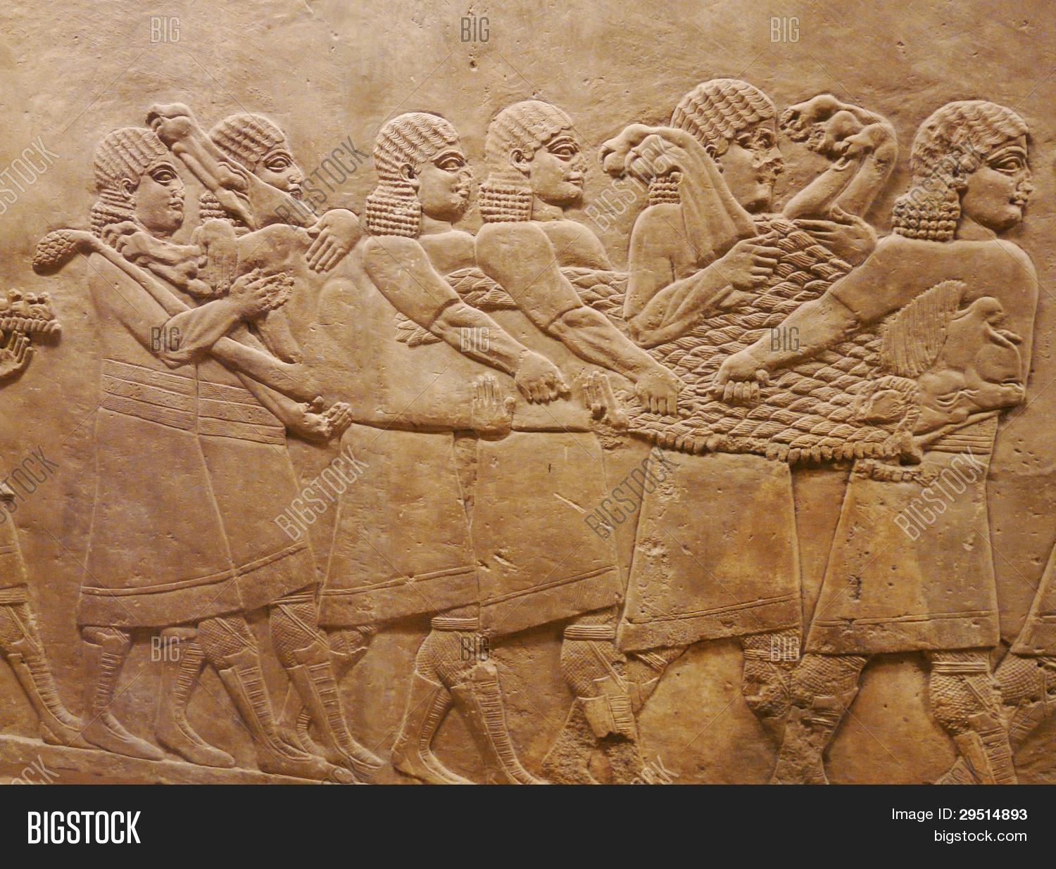 Ancient Assyrian Wall Image & Photo (Free Trial) | Bigstock