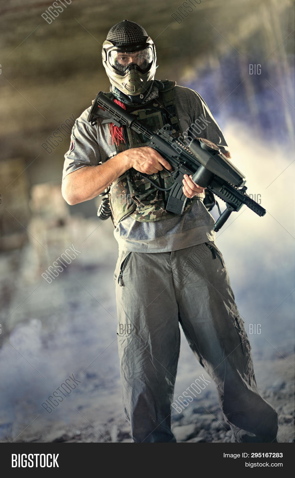 Handsome Paintball Image & Photo (Free Trial) | Bigstock
