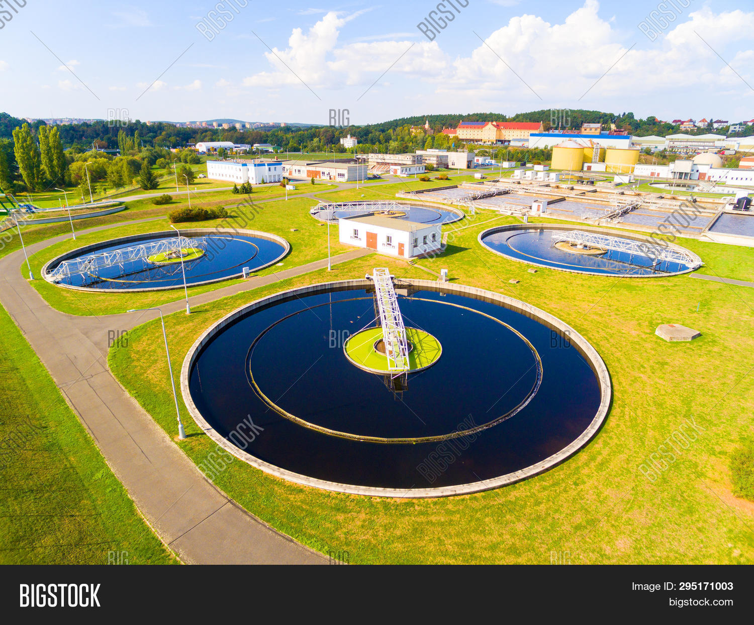 Aerial View Sewage Image & Photo (Free Trial) | Bigstock