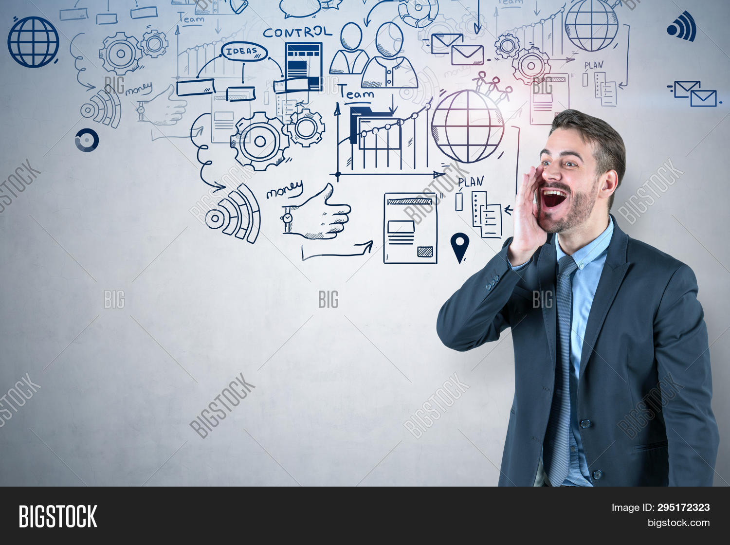 Positive Shouting Image & Photo (Free Trial) | Bigstock