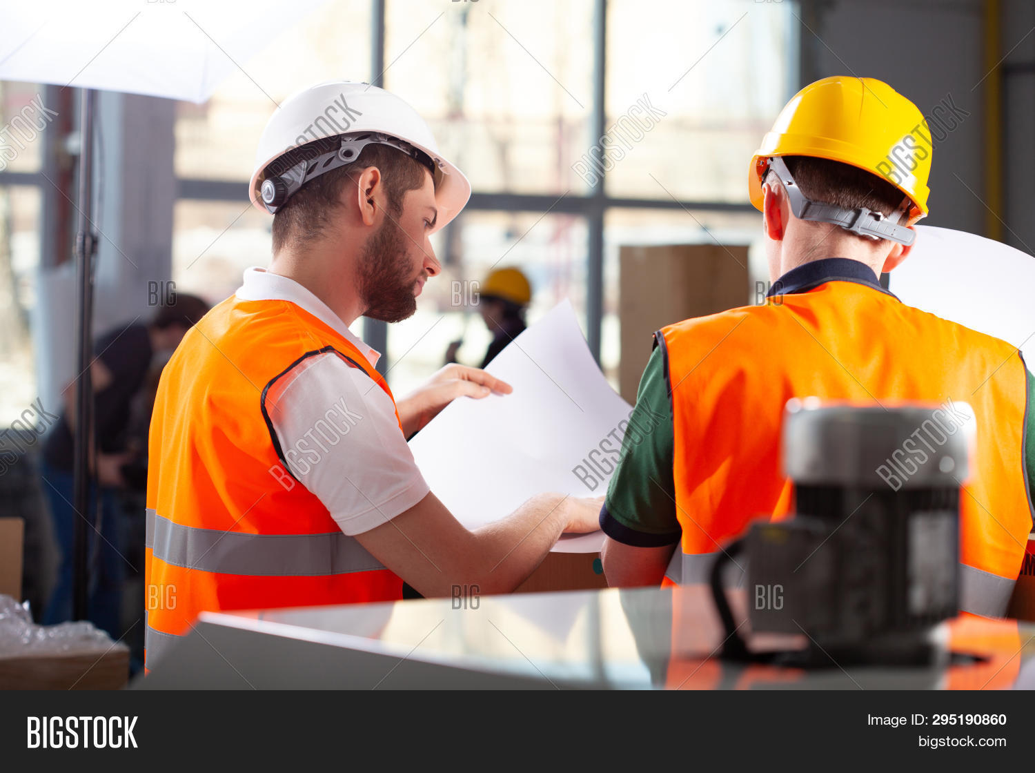 Two Factory Workers Image & Photo (Free Trial) | Bigstock