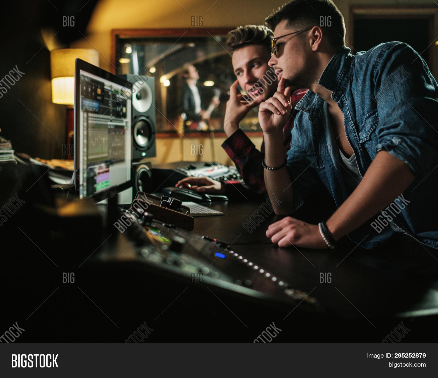 Sound Engineer Working Image & Photo (Free Trial) | Bigstock