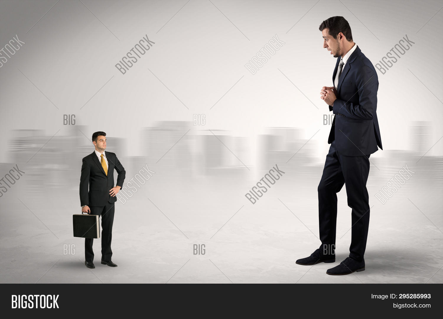 Giant Businessman Image & Photo (Free Trial) | Bigstock