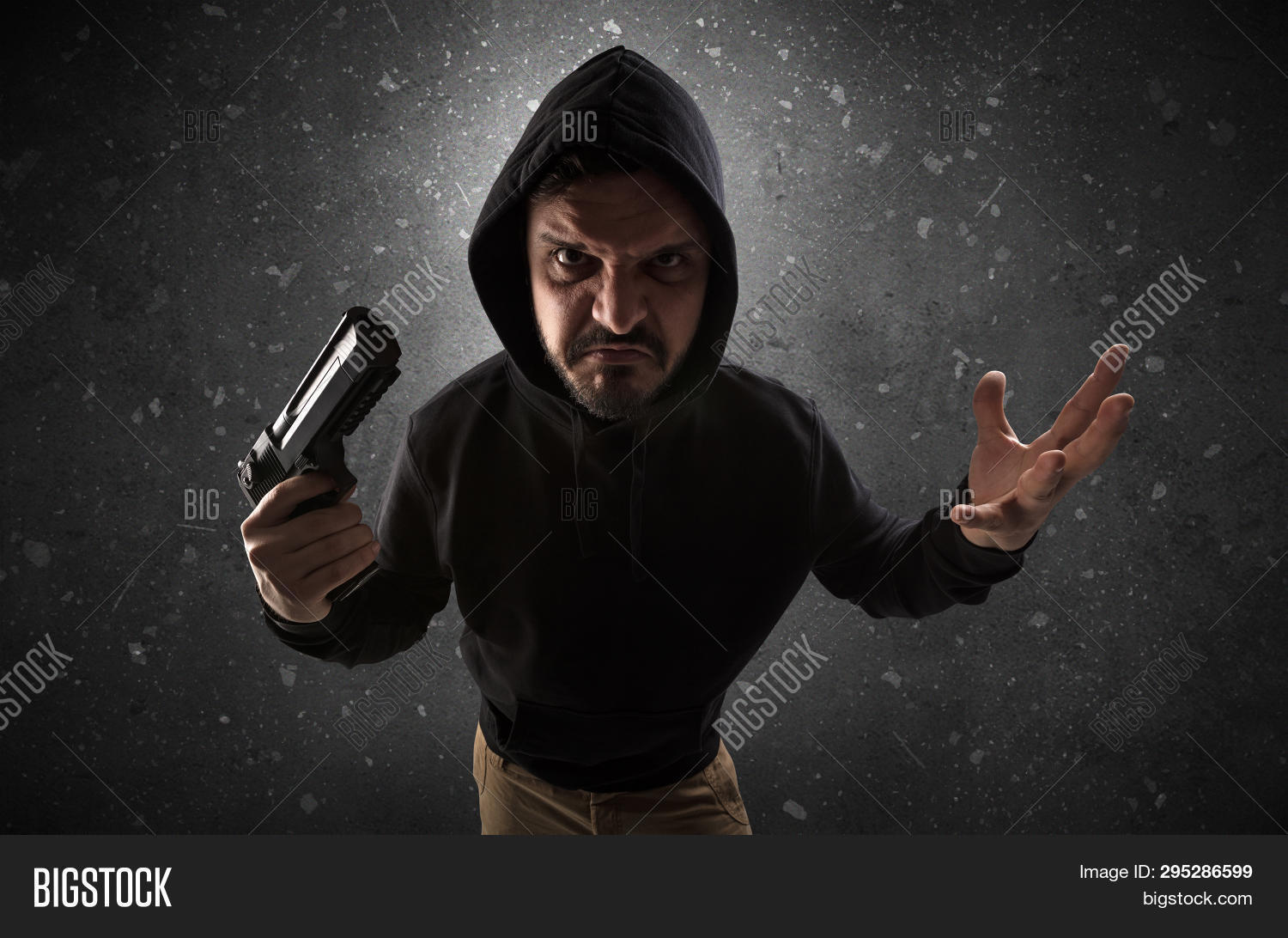 Masked Armed Villain Image & Photo (Free Trial) | Bigstock