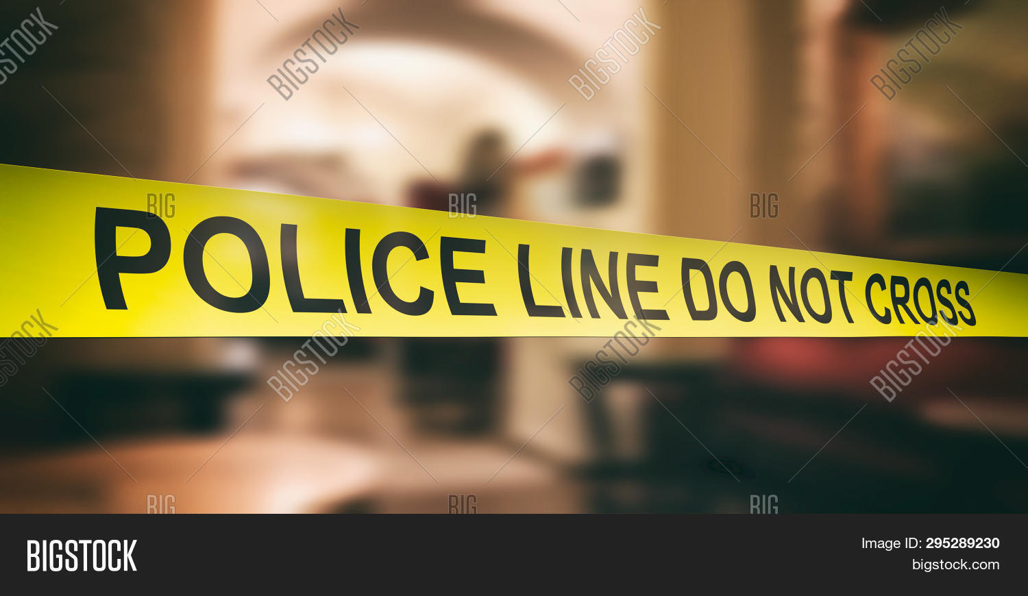 Police Line. Warning Image & Photo (Free Trial) | Bigstock