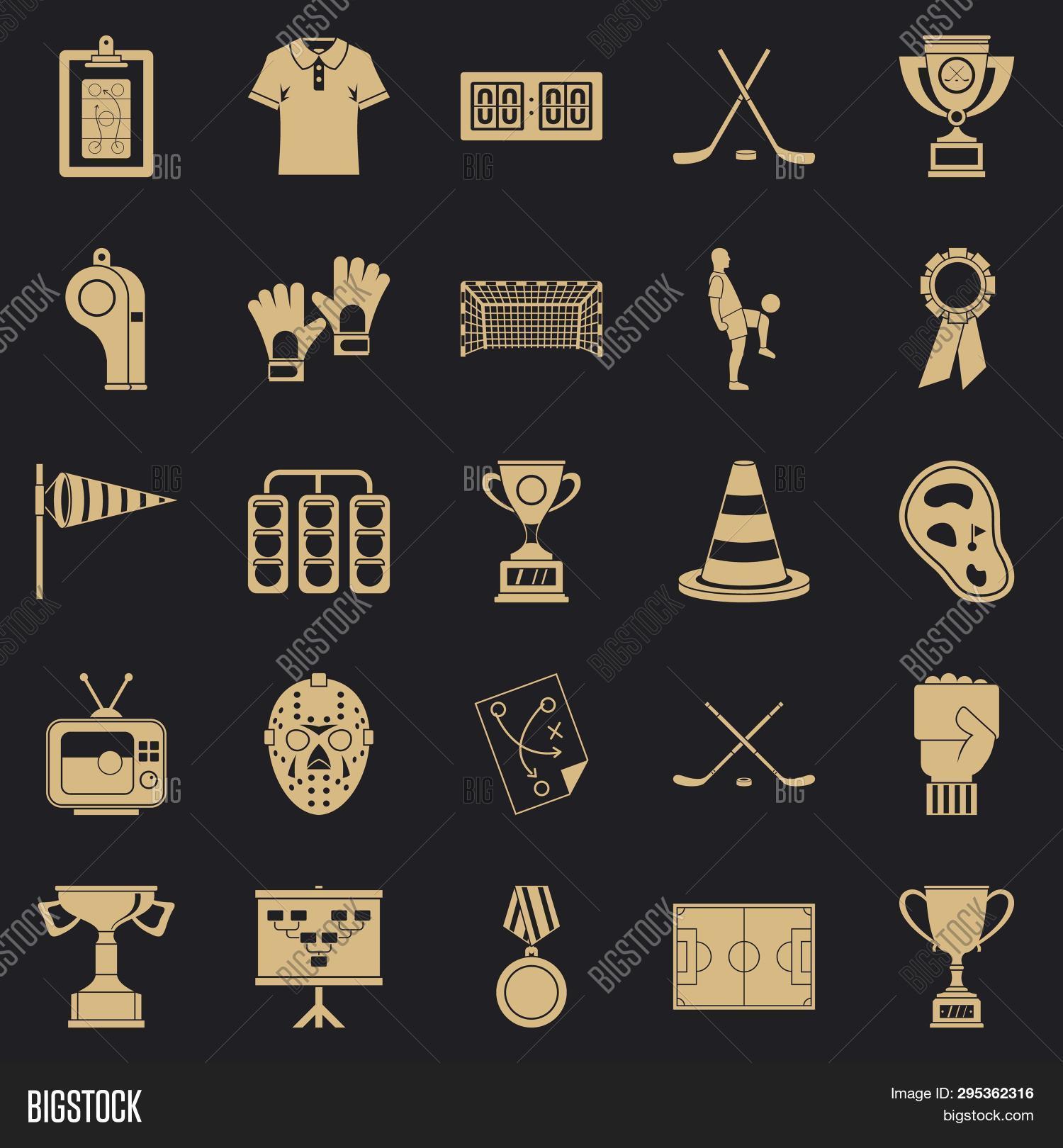 Bounty Icons Set. Image & Photo (Free Trial) | Bigstock