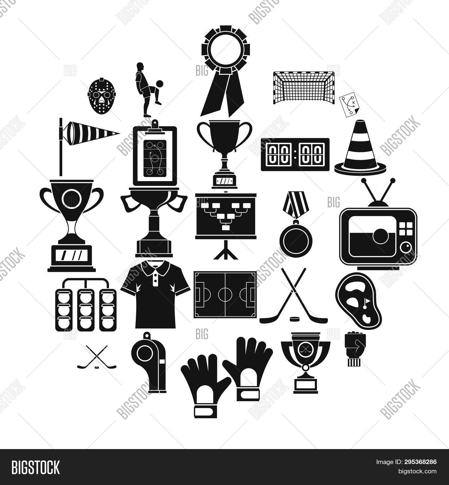 Bounty Icons Set. Image & Photo (Free Trial) | Bigstock