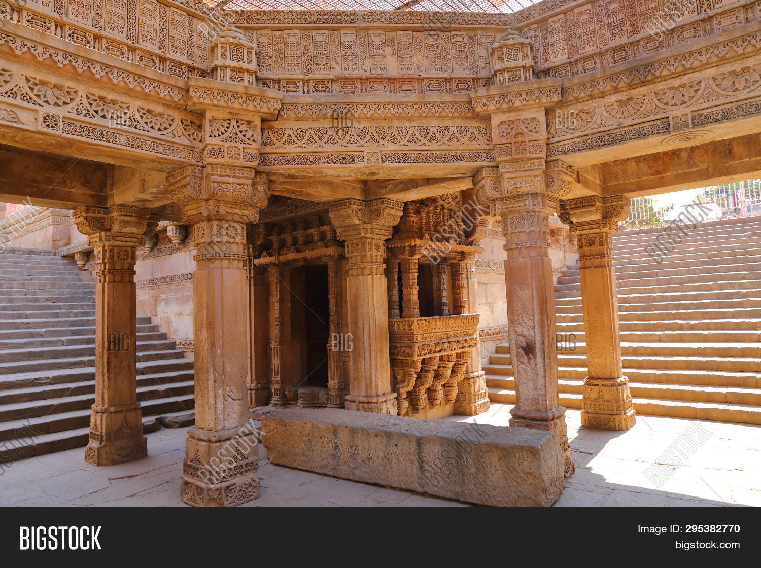 Adalaj Stepwell Hindu Image & Photo (Free Trial) | Bigstock