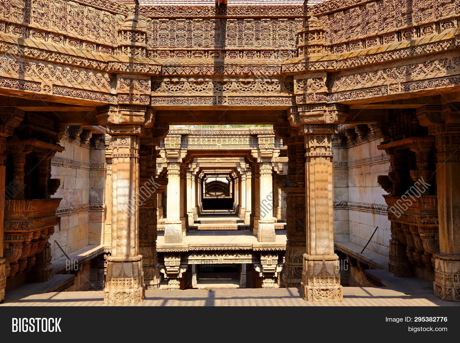 Adalaj Stepwell Hindu Image & Photo (Free Trial) | Bigstock