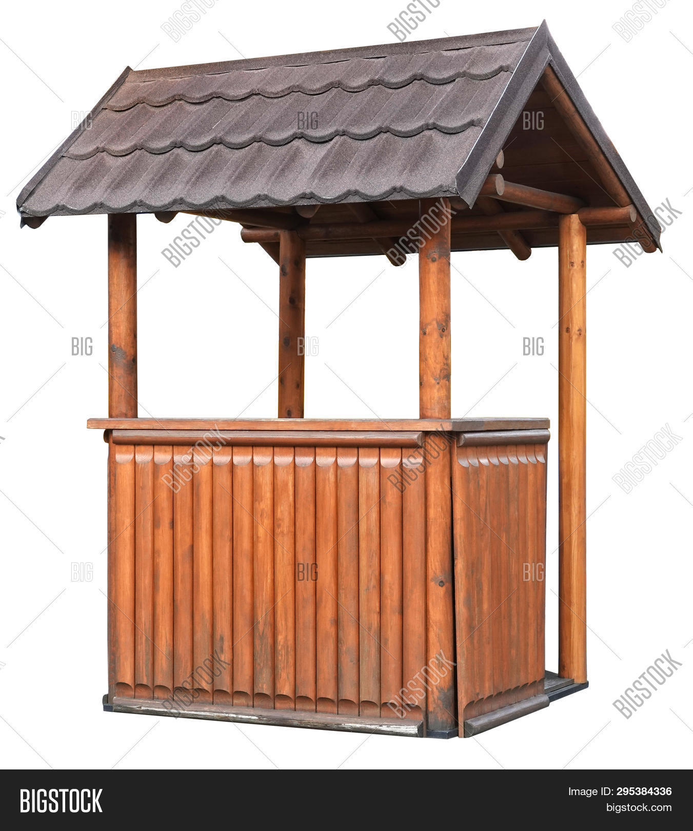 Wooden Market Stand Image & Photo (Free Trial) | Bigstock