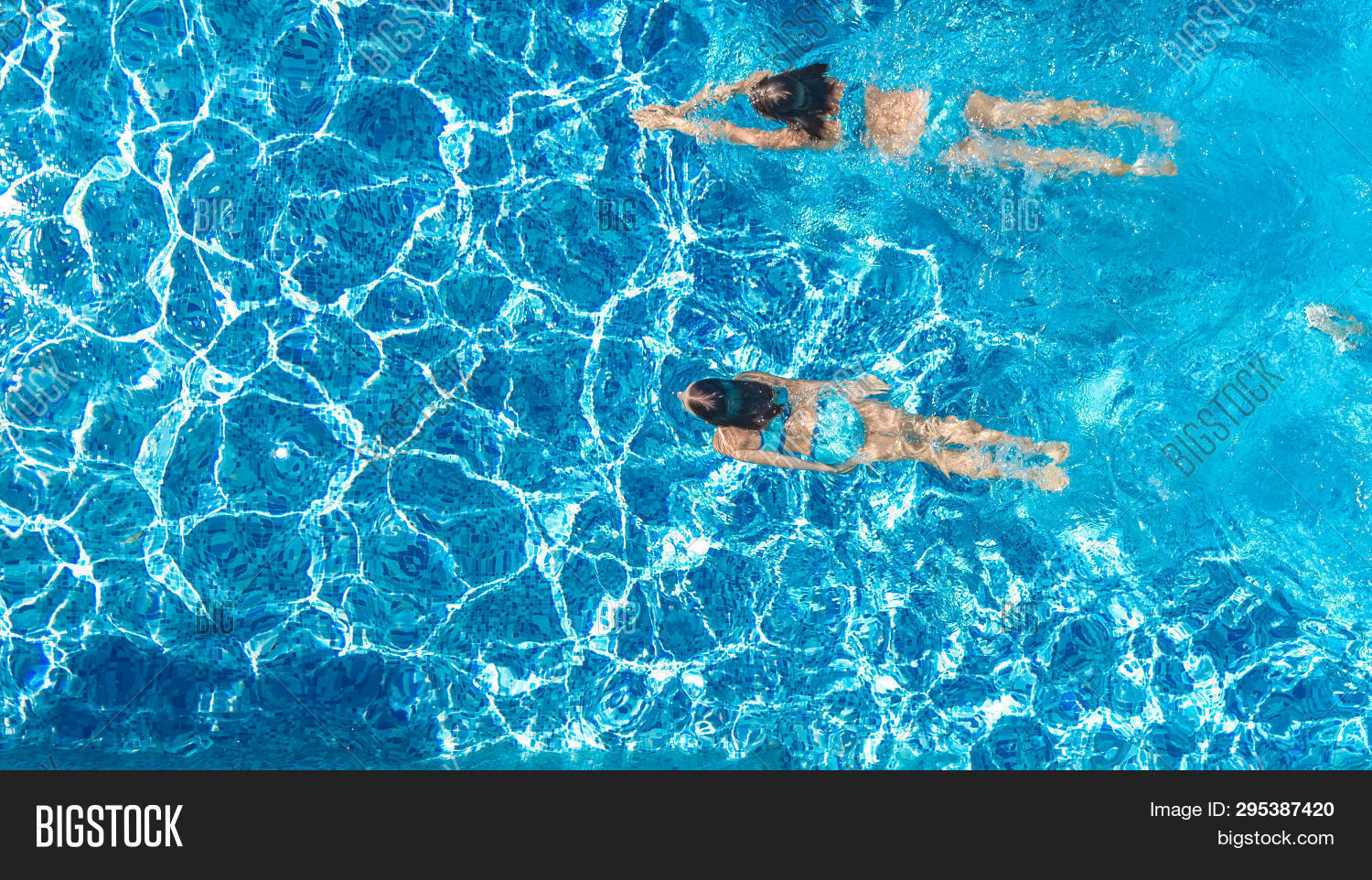 Active Girls Swimming Image & Photo (Free Trial) | Bigstock