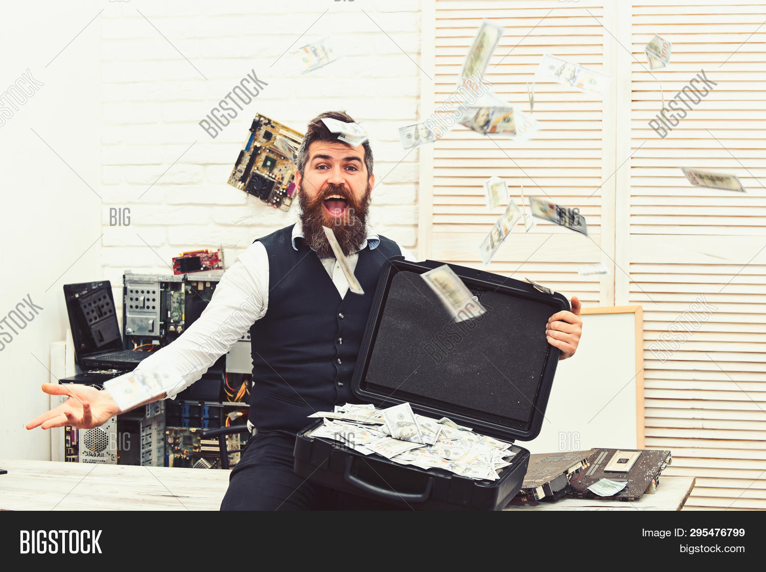 Getting Cash Rich. Image & Photo (Free Trial) | Bigstock