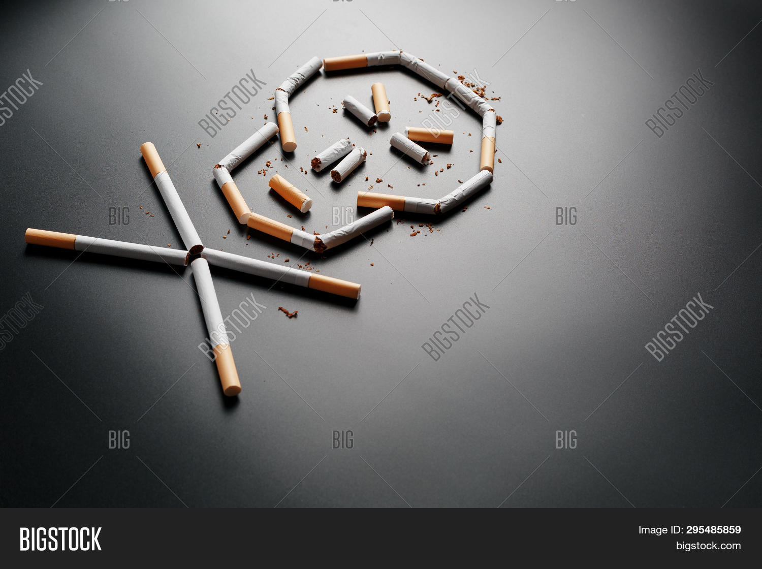 Skull Cigarettes On Image & Photo (Free Trial) | Bigstock