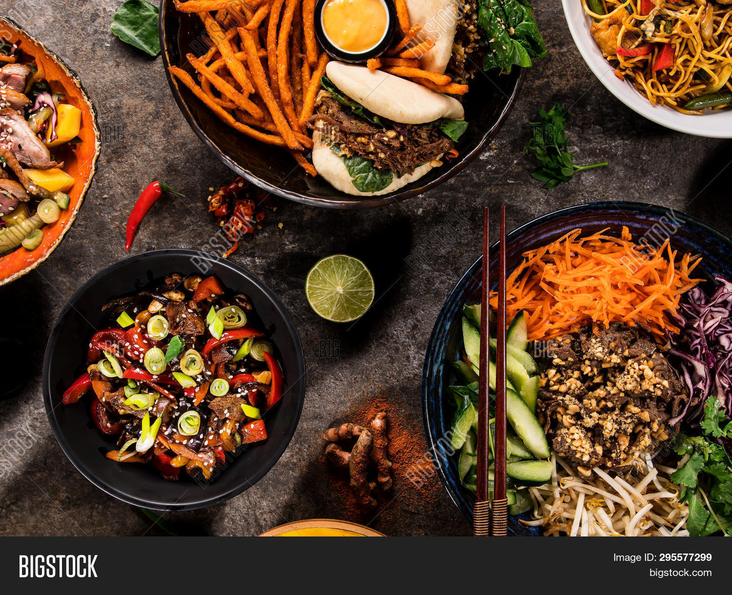 Asian Food Background Image & Photo (Free Trial) | Bigstock