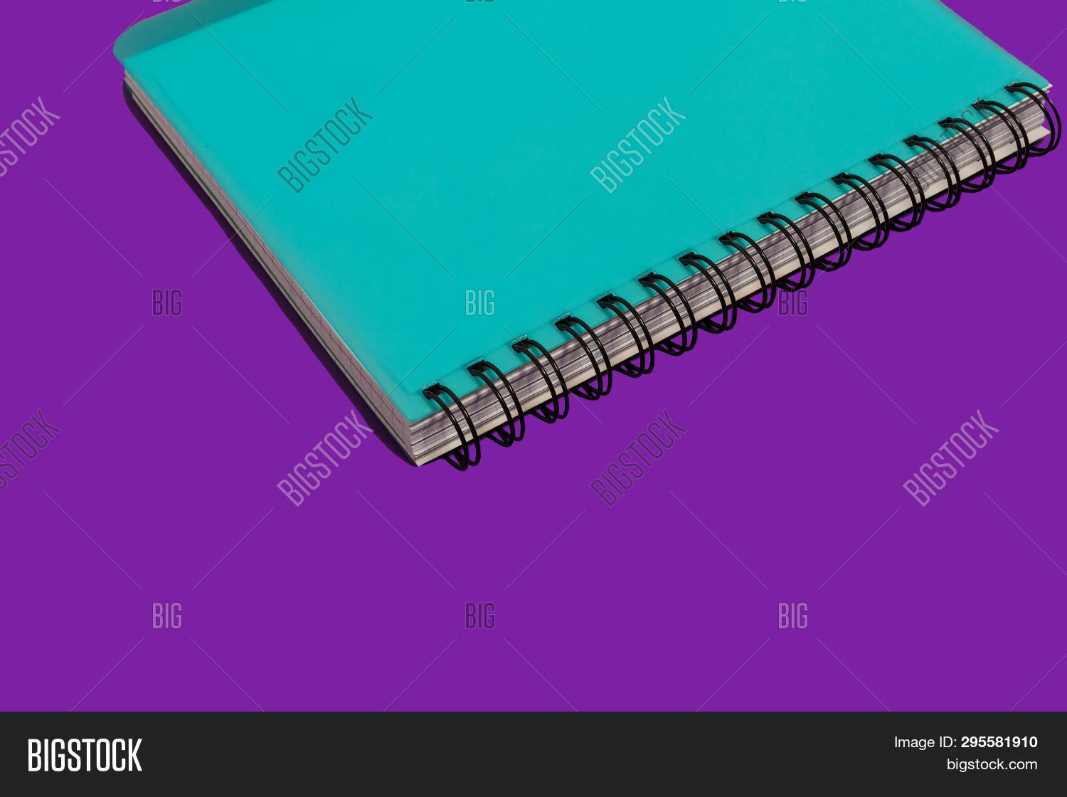 Blue Spiral Notebook Image & Photo (Free Trial) | Bigstock