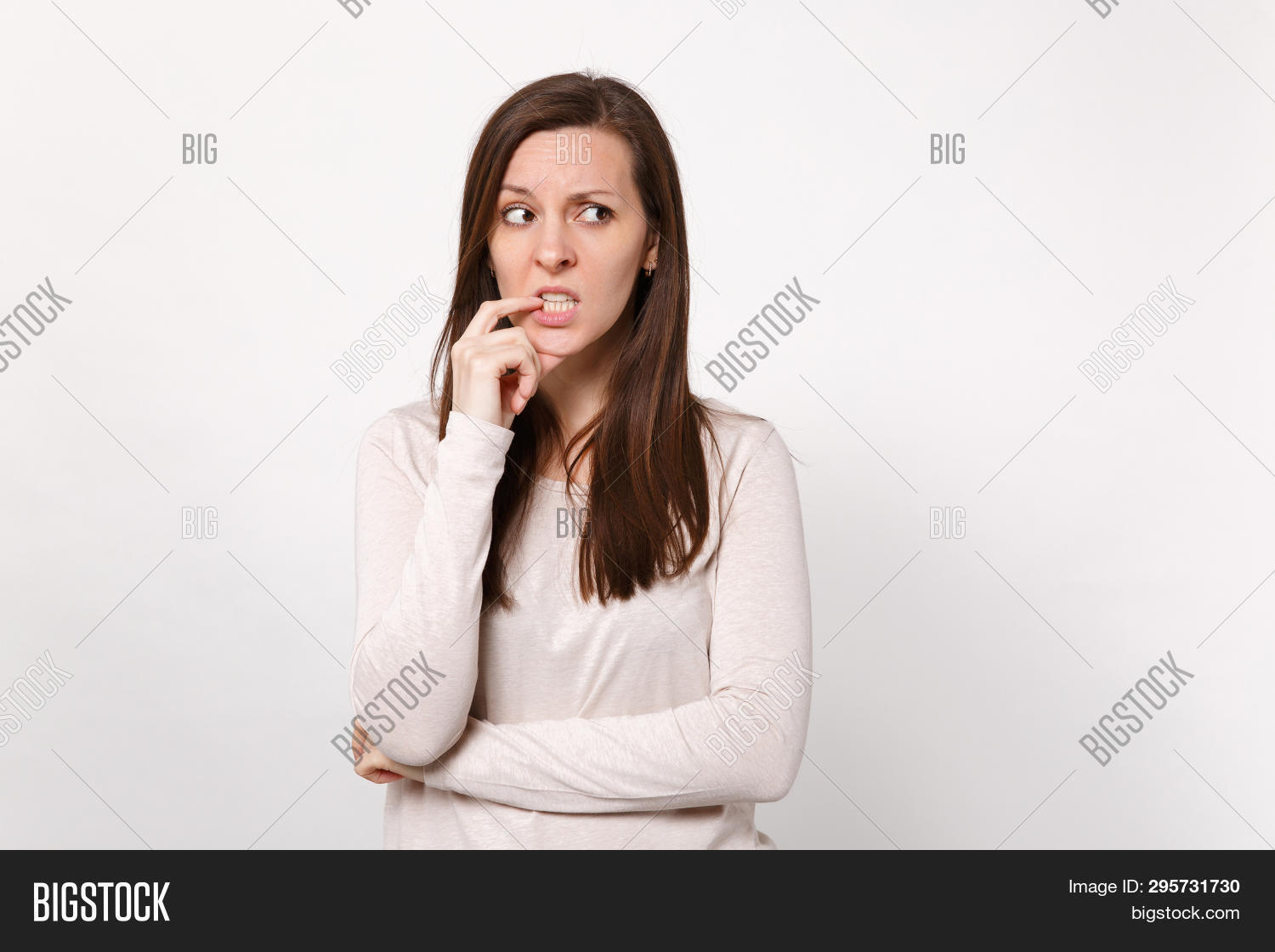 Portrait Preoccupied Image & Photo (Free Trial) | Bigstock