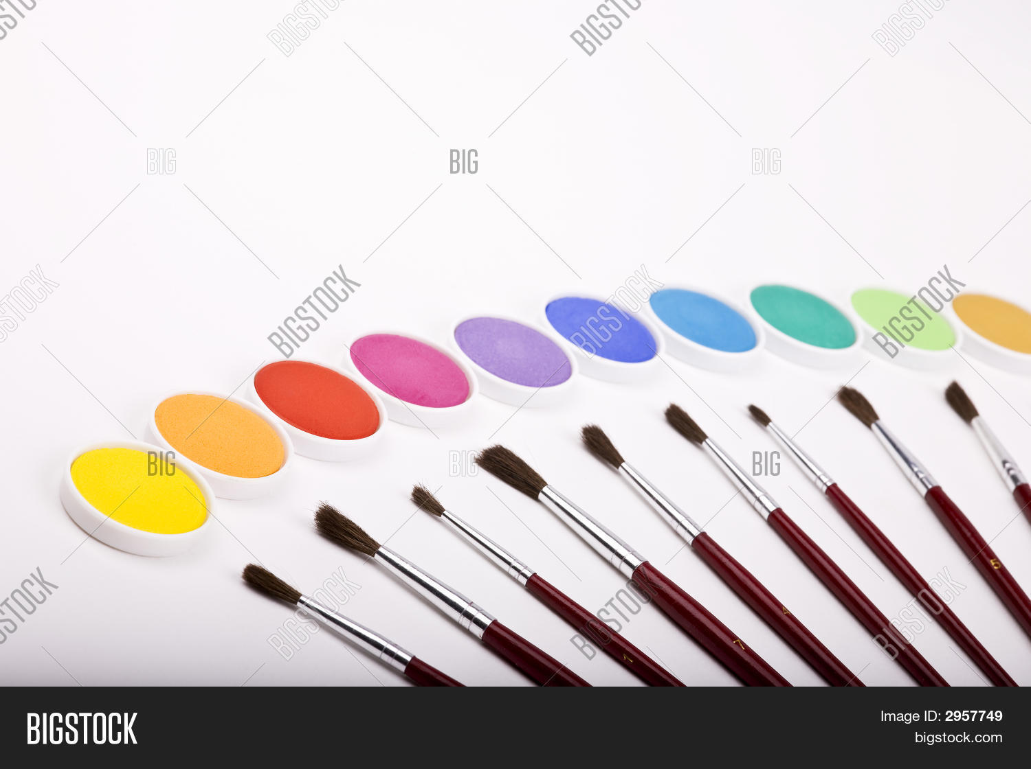 Water-Color Box Image & Photo (Free Trial) | Bigstock